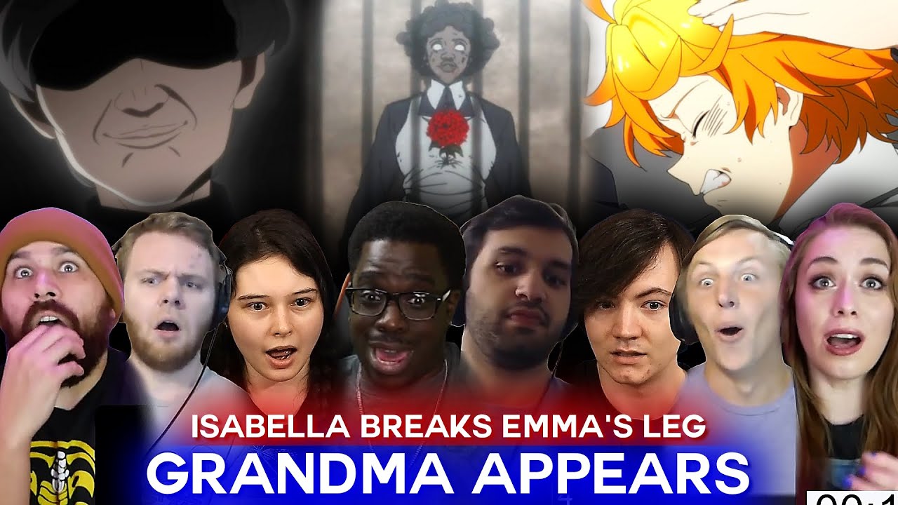 Krone's Death | Promised Neverland Ep 8 Reaction Highlights - YouTube