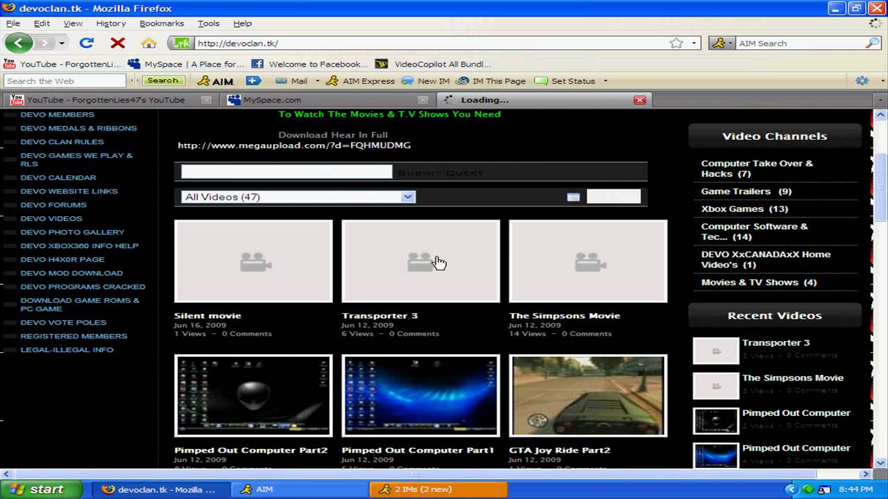 DEVO Website - YouTube