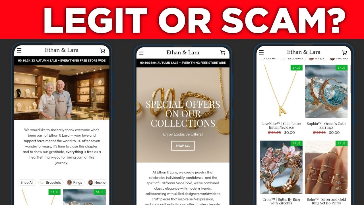 Ethan & Lara Jewelry Review – Is the “Free Jewelry” Offer Real or a ...