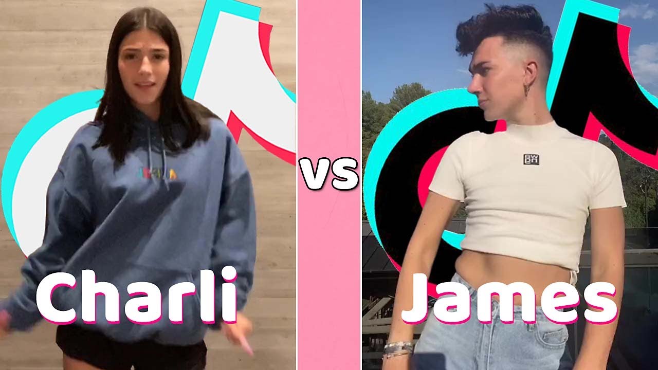 Charli D’amelio Vs James Charles TikTok Dances Compilation 2020 - YouTube