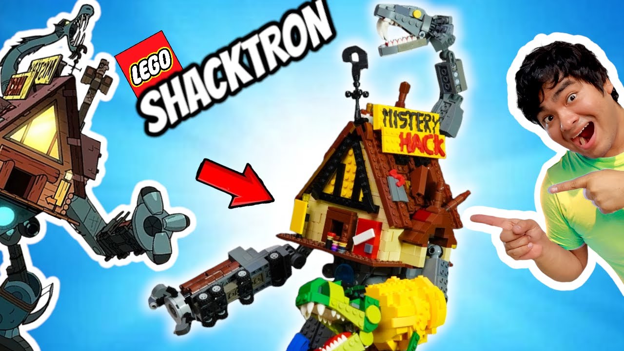 Hice al CABAÑATRON de Gravity Falls con LEGO - YouTube