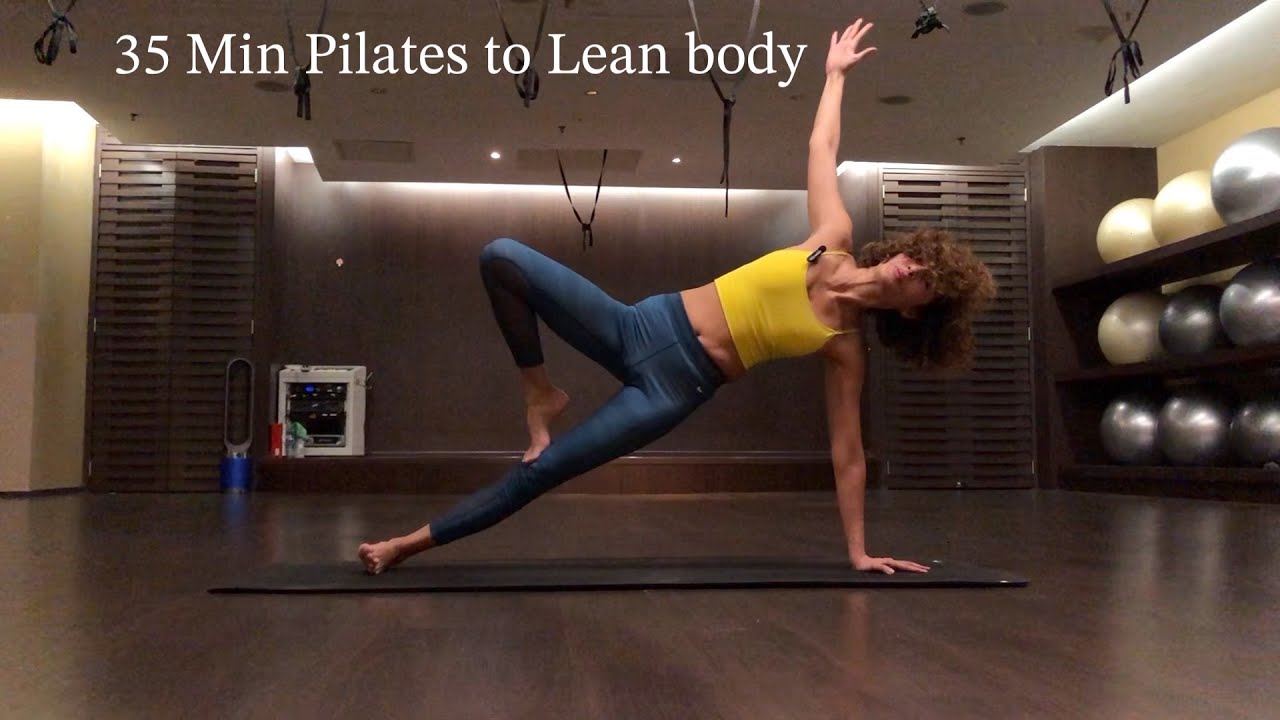 35 Min Pilates Workout Slow Full Body Toning Knee Friendly Low