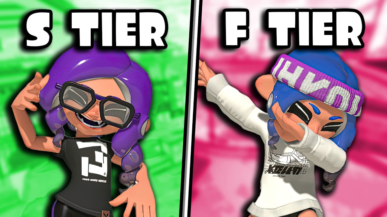 The BEST and WORST Emotes of Splatoon 3 - YouTube