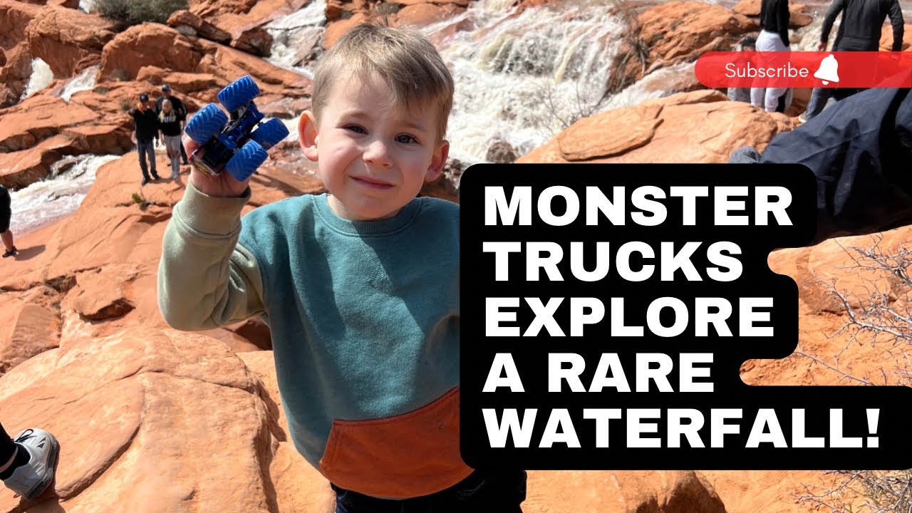 Monster Truck Adventure at Rare Waterfalls in a State Park: A Thrilling ...
