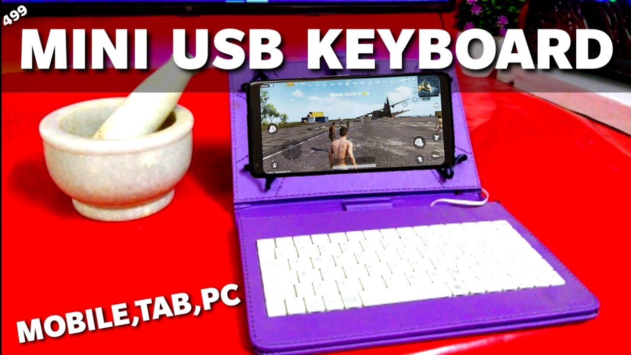 usb Keyboard case mini 7 inch - Use With Mobile,Tablet, PC, Smart TV ...