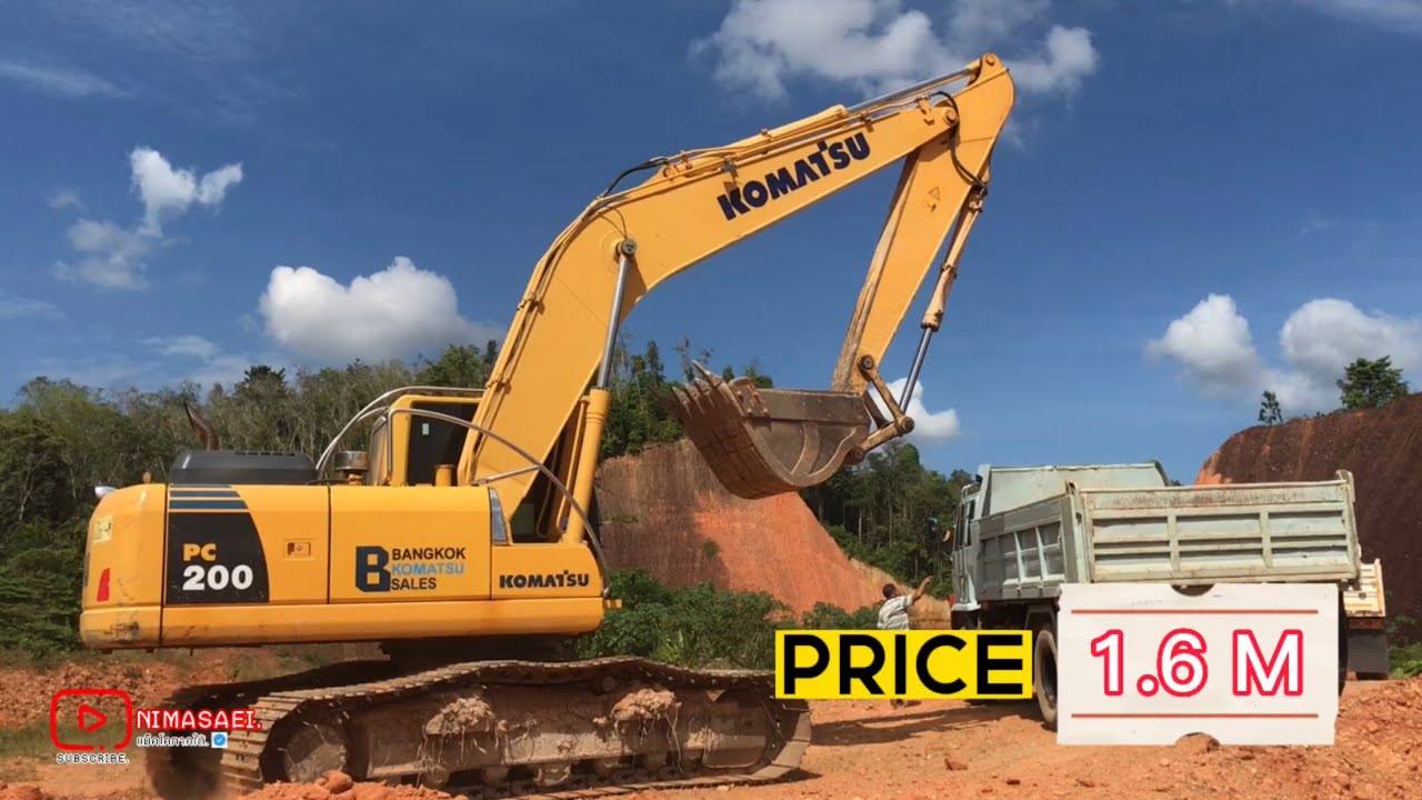 แกะเก่ามา 1.6 ล้าน พร้อมของแต่งเพียบ KOMATSU Pc200-8M0 สุดจัดเร็วแรงงัด ...