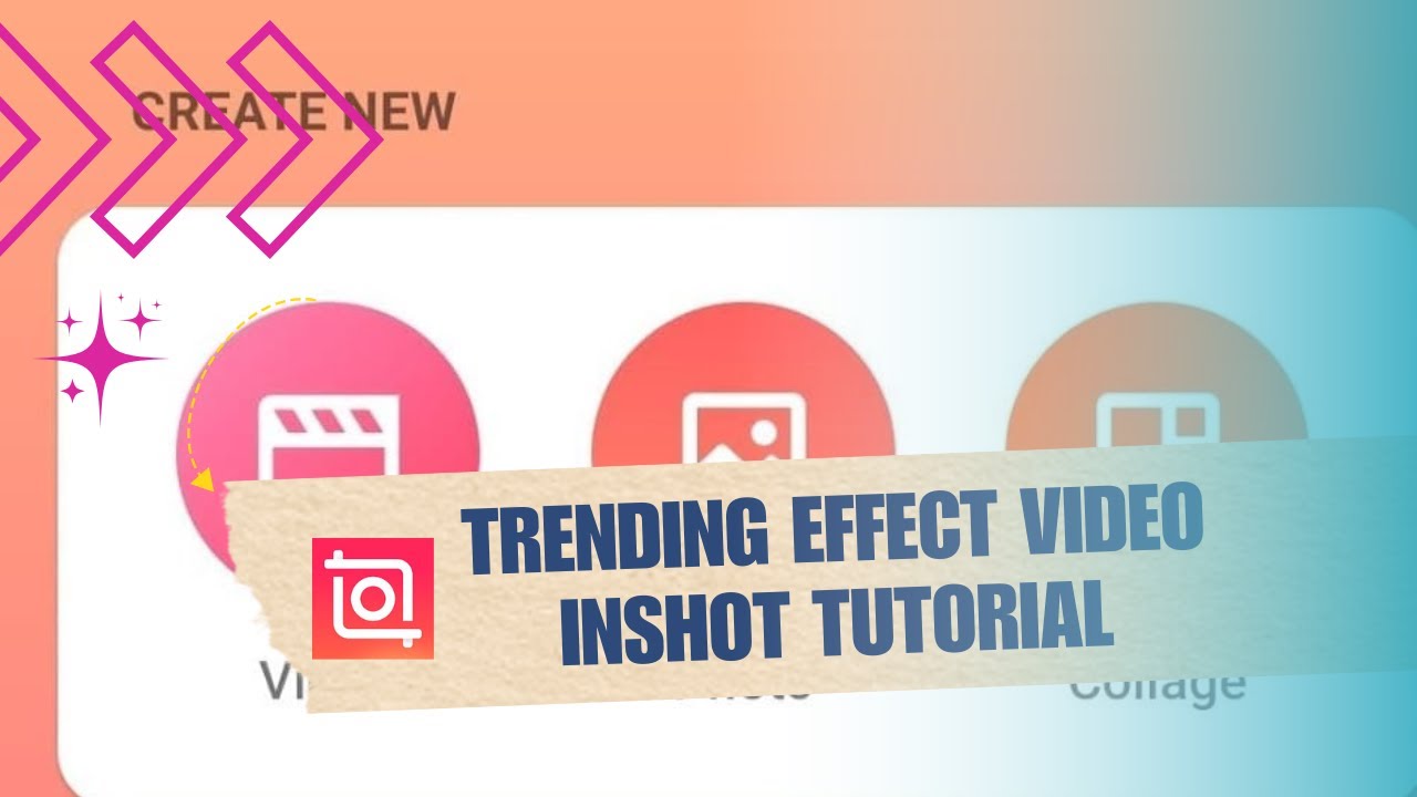 😍 GUIDE: Inshot Scrolling Video | 🔥 Trending Effect Video InShot ...