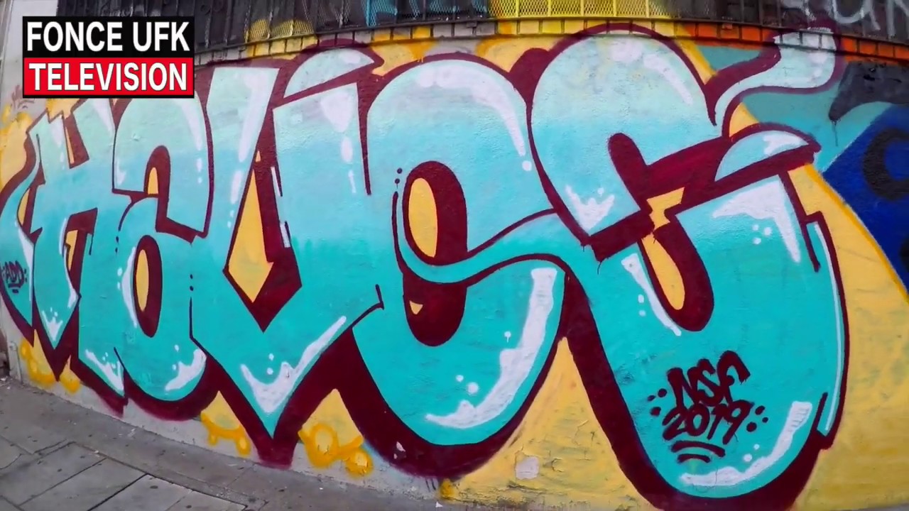 Los Angeles Graffiti Video by FONCE UFK (the 65th video - Bulidings ...