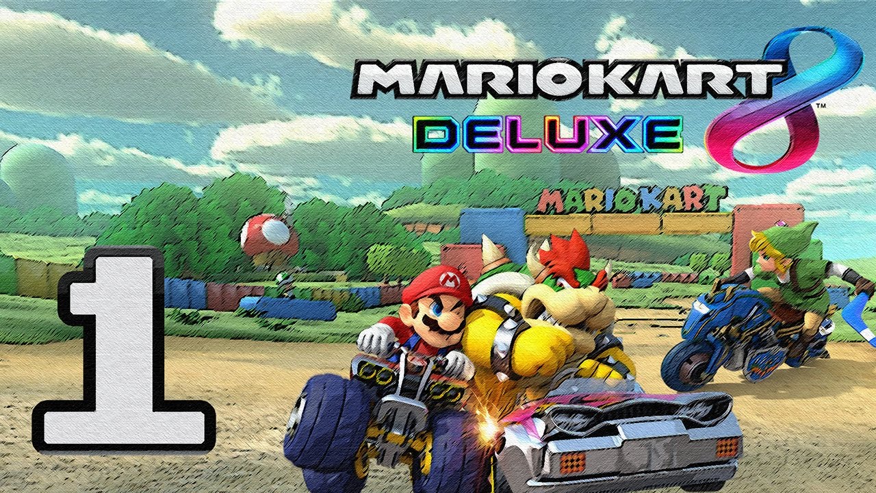 Mario Kart 8 Deluxe Gameplay Walkthrough Hd 50cc Mushroom Cup Grand