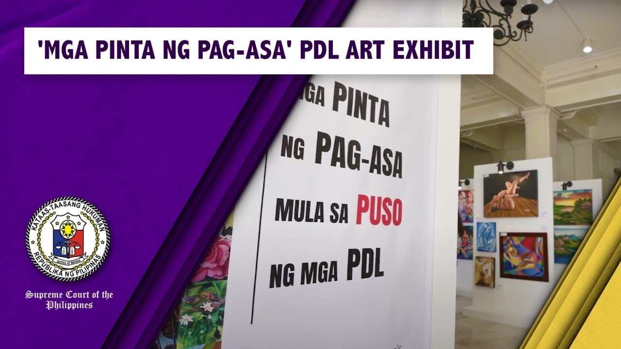 Mga Pinta ng Pag-asa' PDL Art Exhibit and Sale - YouTube