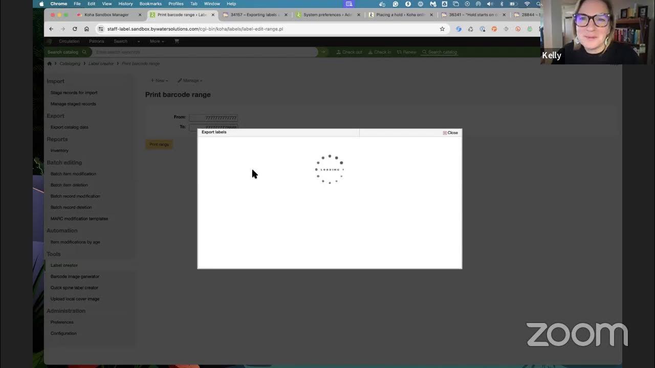Koha Global Bug Squashing Day - YouTube