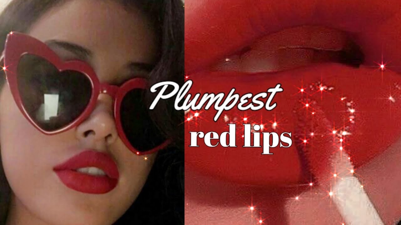 Biggest & Plumpest Red lips | subliminal - YouTube