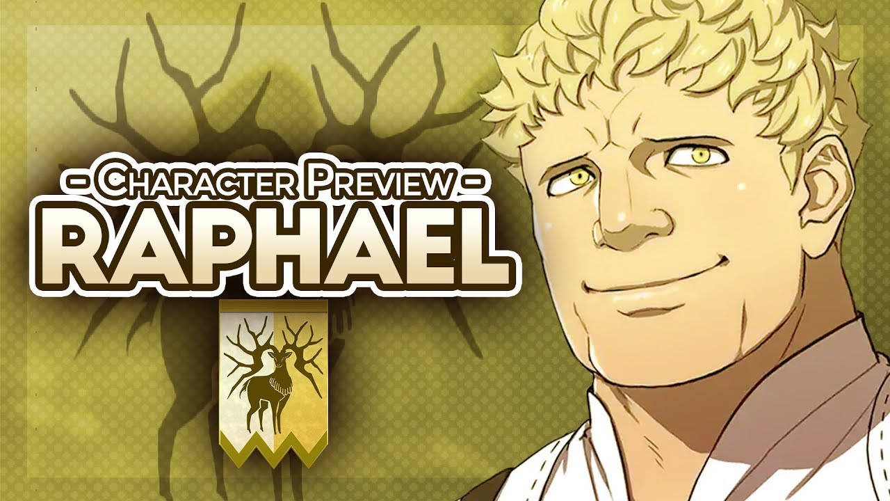 Fire Emblem Three Houses Character Preview: Raphael - YouTube
