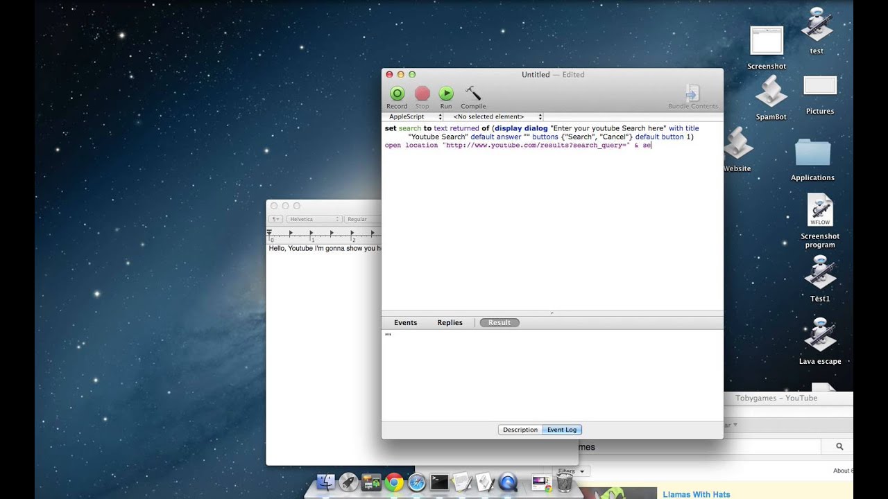 Youtube Search Applescript Youtube