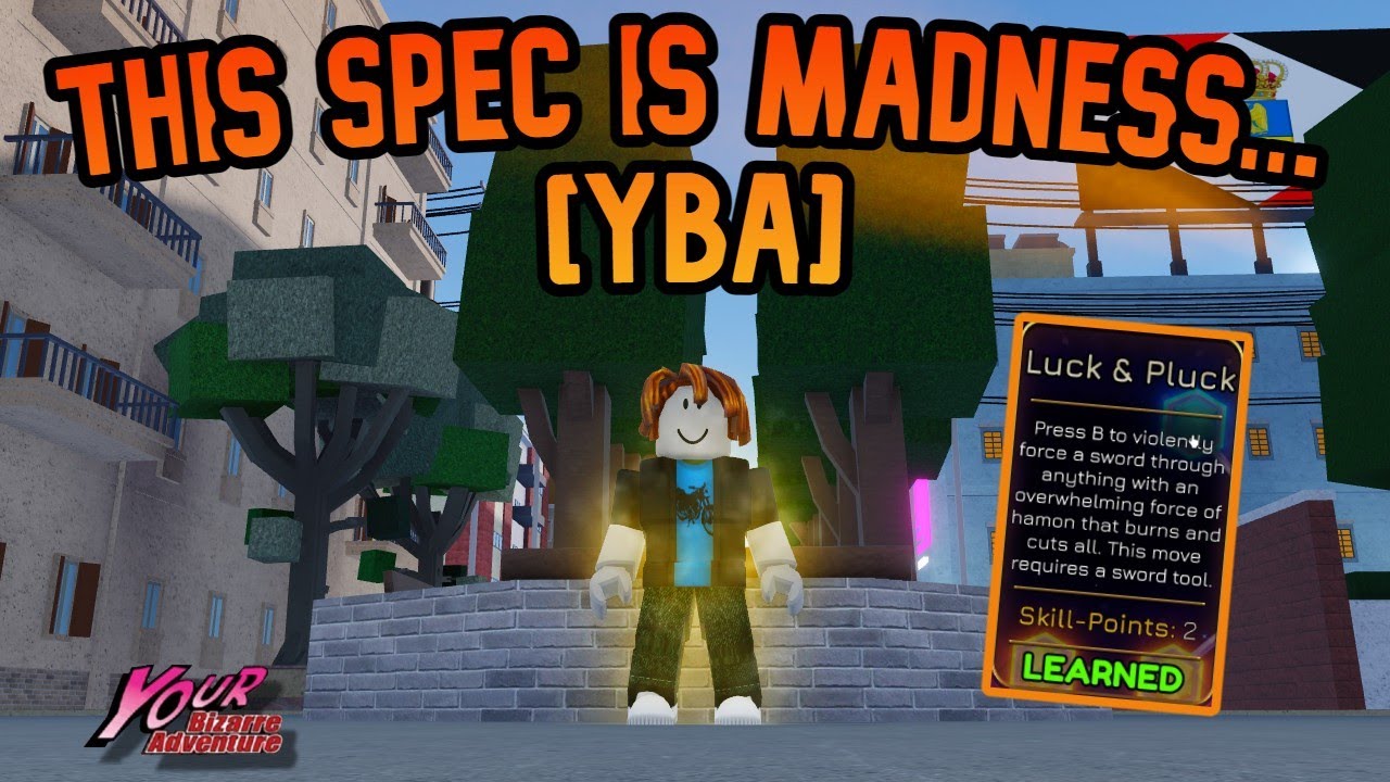 [YBA] This Spec is MADNESS... - YouTube