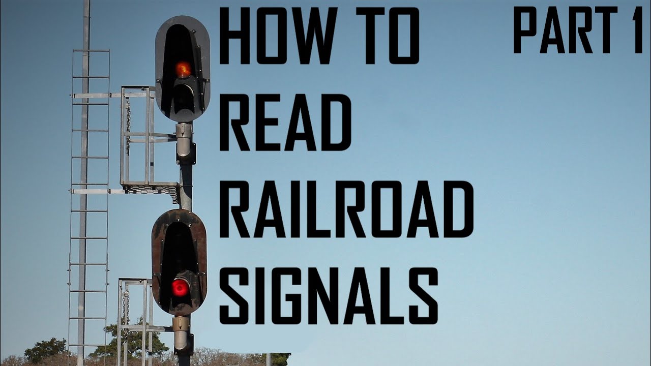 How to Read Railroad Signals - YouTube