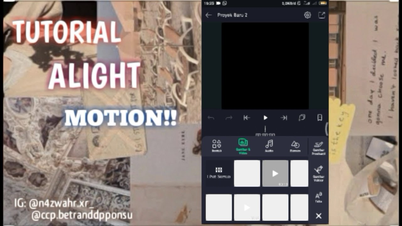 TUTORIAL ALIGHT MOTION GAMPANG!!! - YouTube
