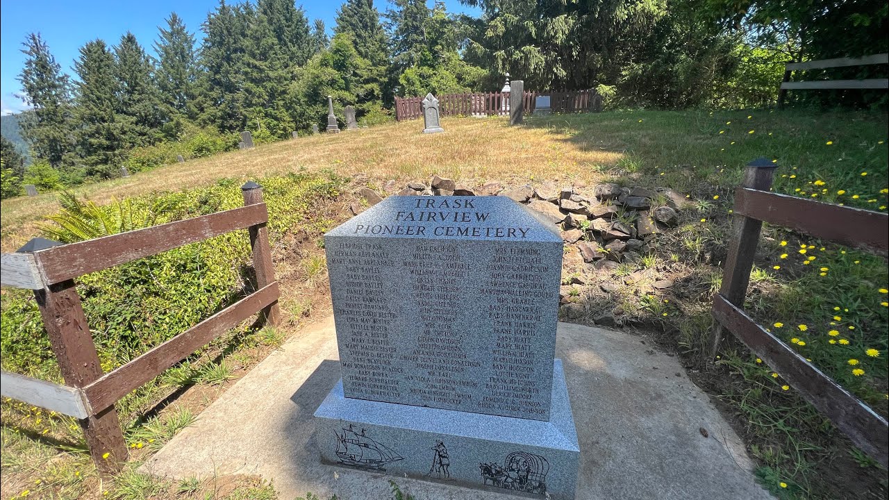 Trask Pioneer Cemetery in Tillamook, Oregon - YouTube