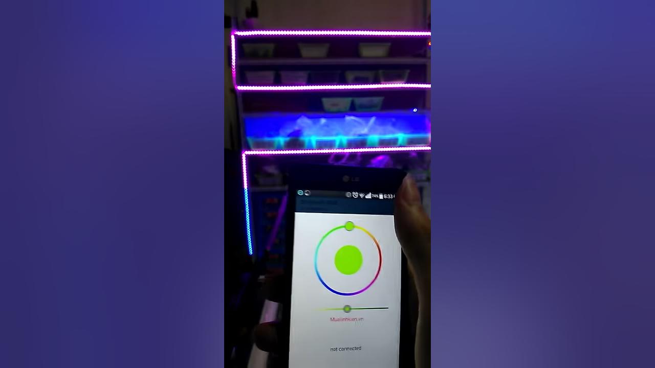 Led RGB Driver Android Control - YouTube