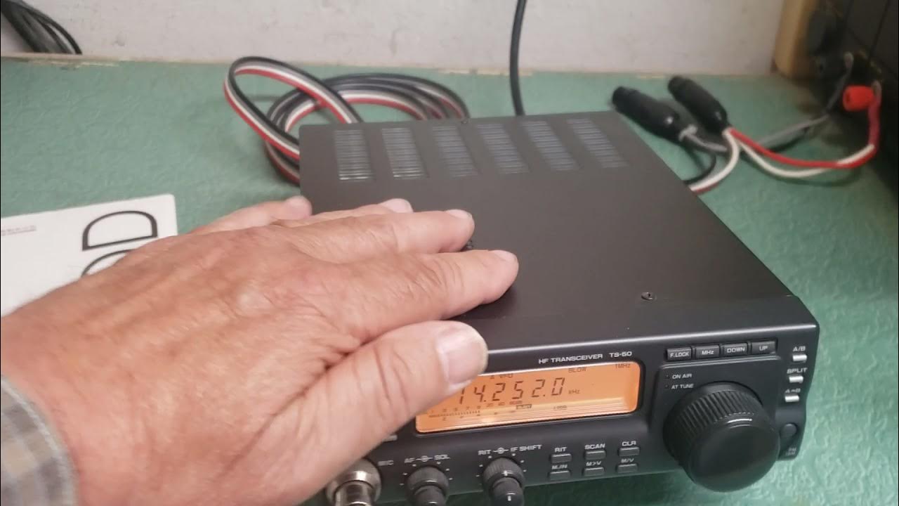 Kenwood TS-50S HF Transceiver - YouTube