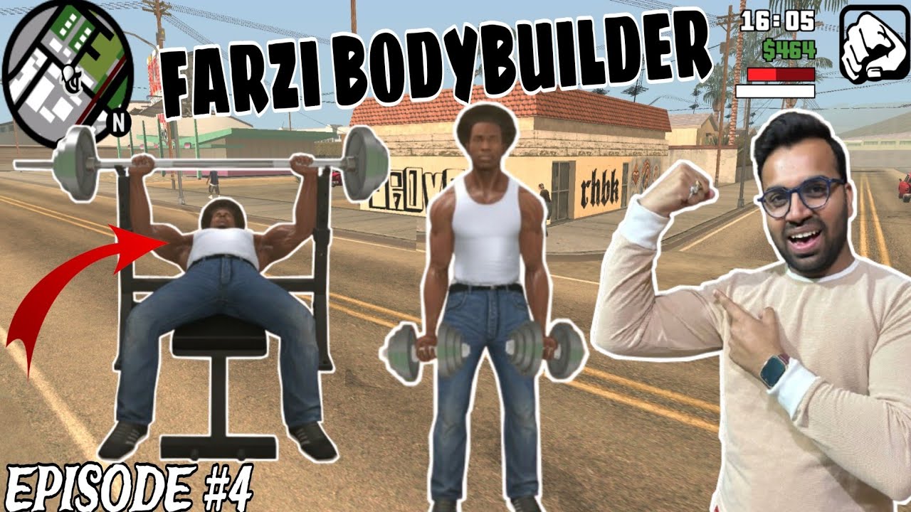 😂 Ajeeb Awaaz Nikali Cj Ne Gym M | Gta San Andreas - YouTube