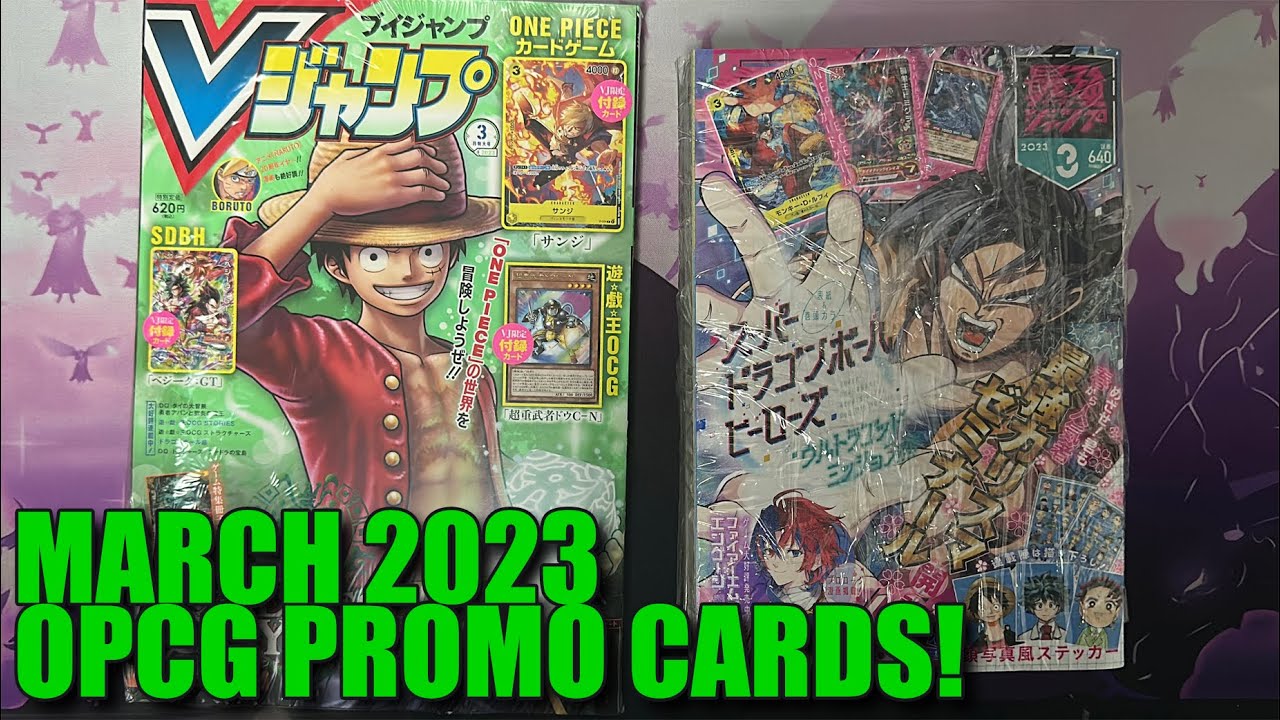 ON FIRE OPCG PROMO CARDS | ONE PIECE CARD GAME - YouTube