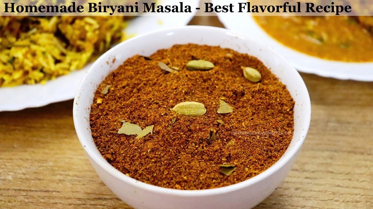 Homemade Biryani Masala Powder | Best Biryani Masala Secret | How To ...