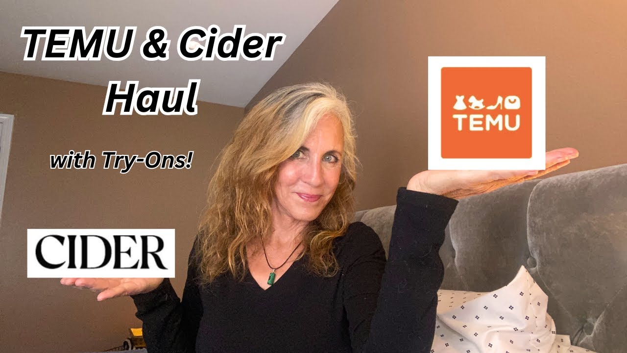 TEMU HAUL CIDER | TRY-ON GIFT IDEAS FOR HER | PICASSO KAT TREASURES ...