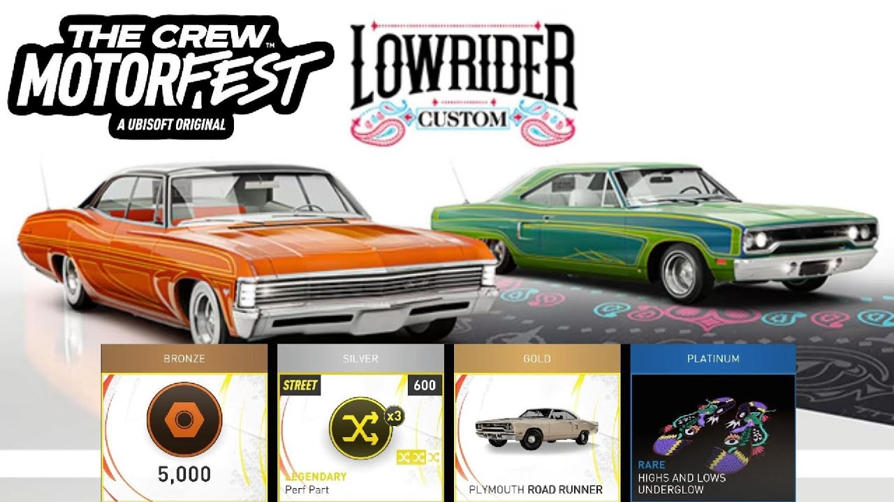 the crew motorfest summit (lowrider custom) - YouTube