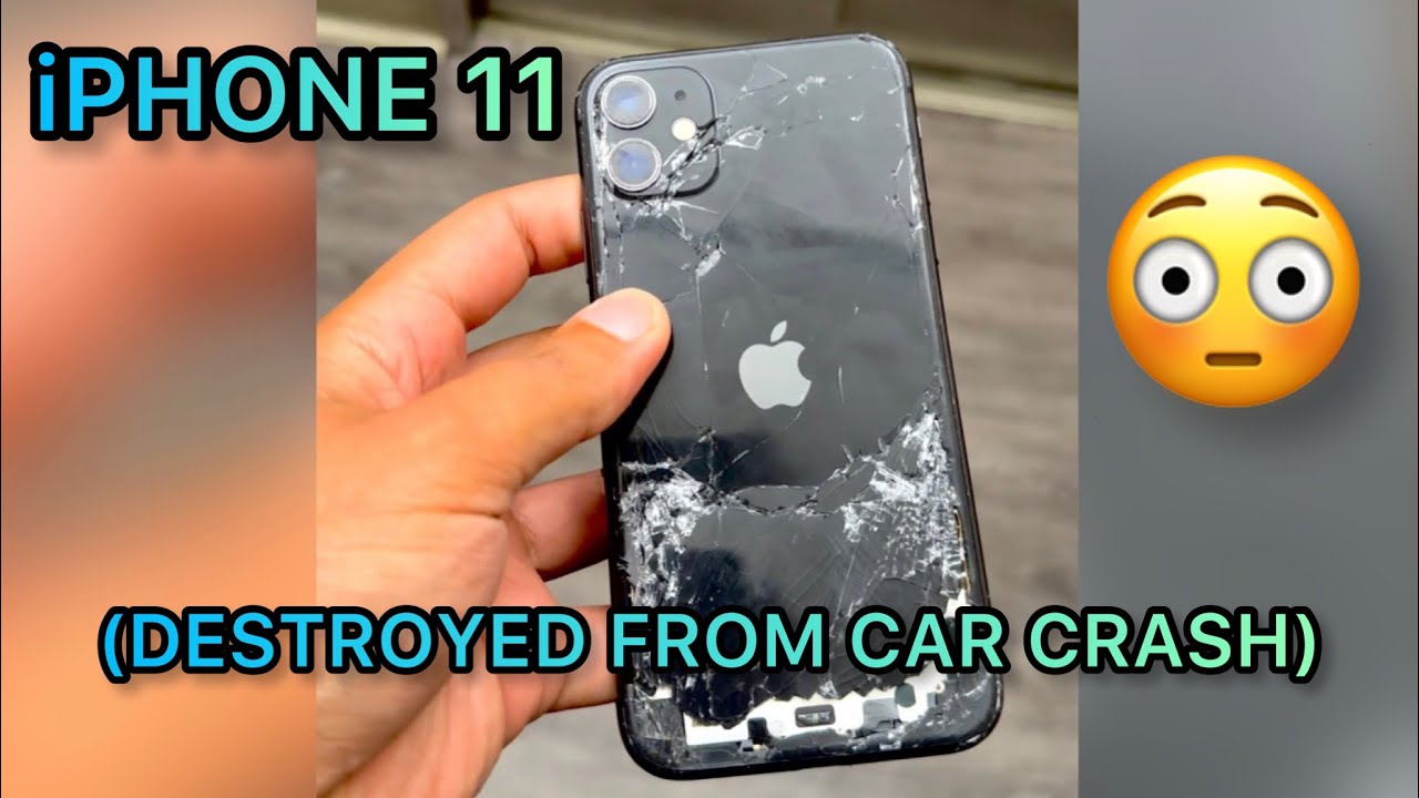 Fixed an iPhone that was destroyed in a car accident - YouTube