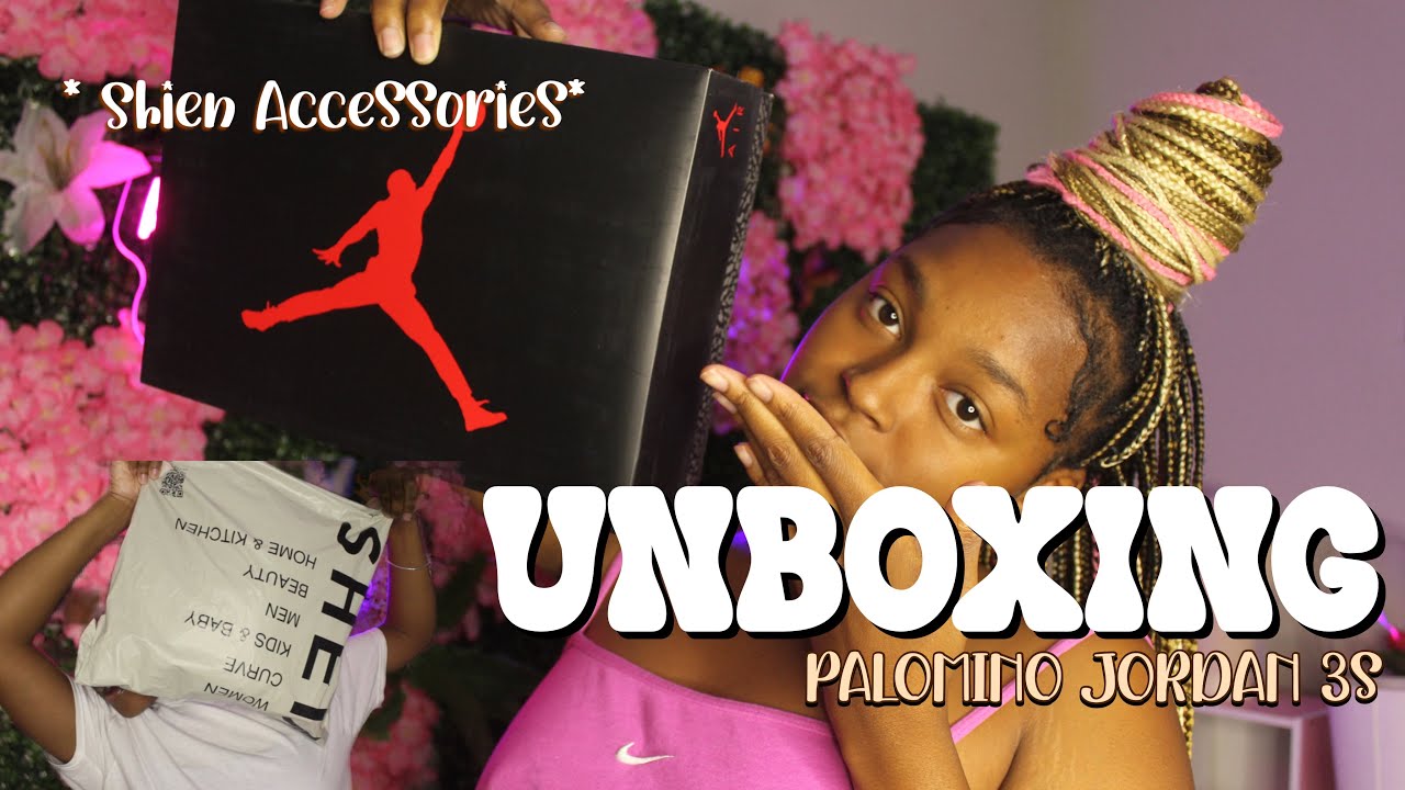 Unboxing PALOMINO Jordan 3s + Shien Packages 👟📦 - YouTube