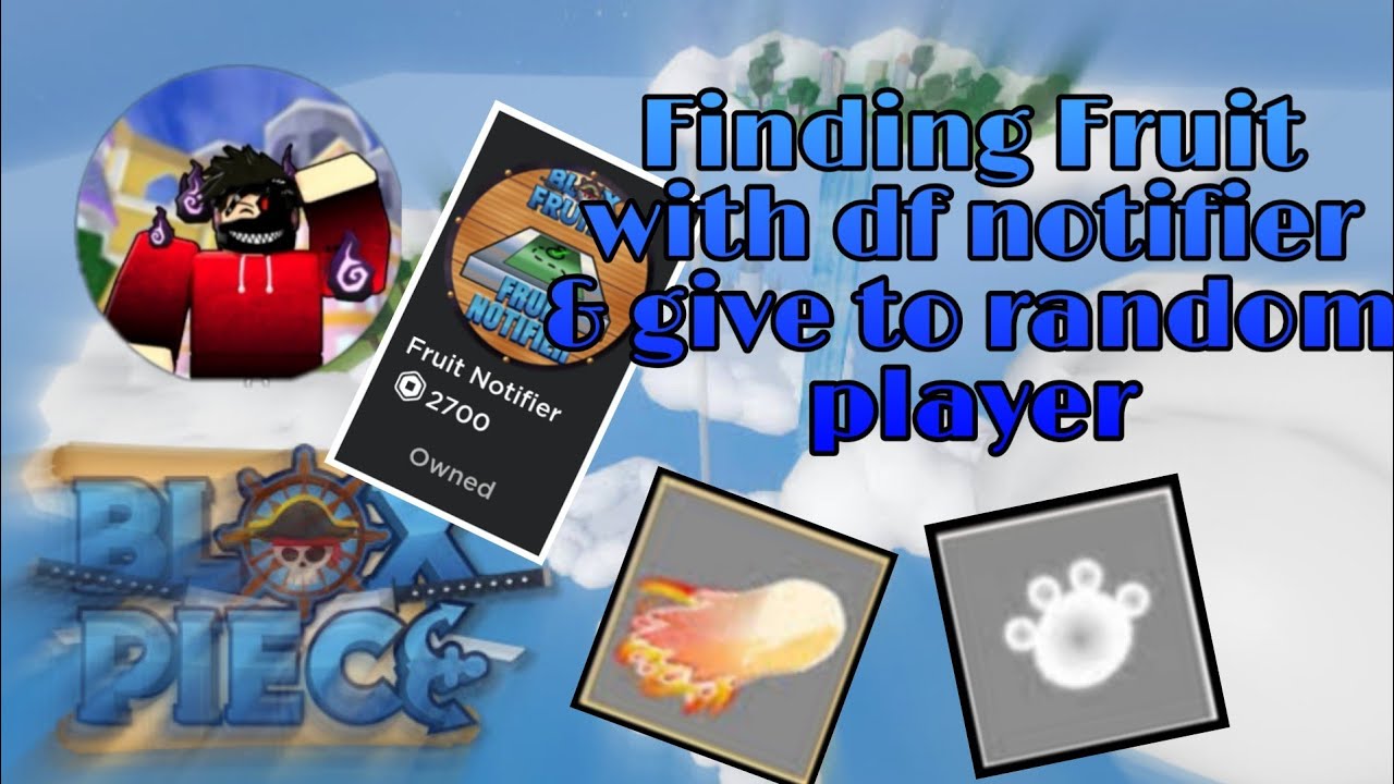 Finding Fruit with fruit Notifier |Blox Fruit - YouTube
