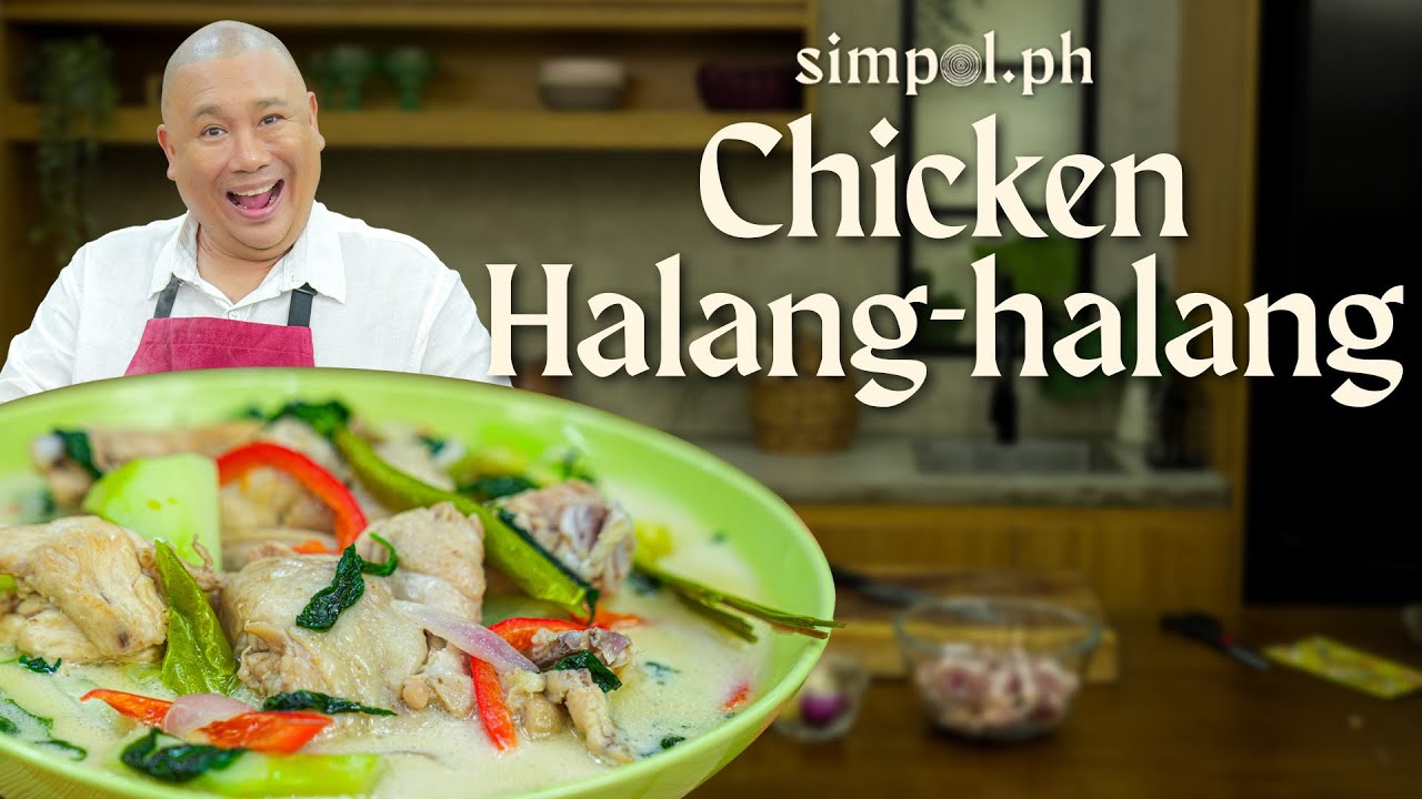 Easy Chicken Halang-Halang Recipe | Spicy Filipino Chicken Stew with ...