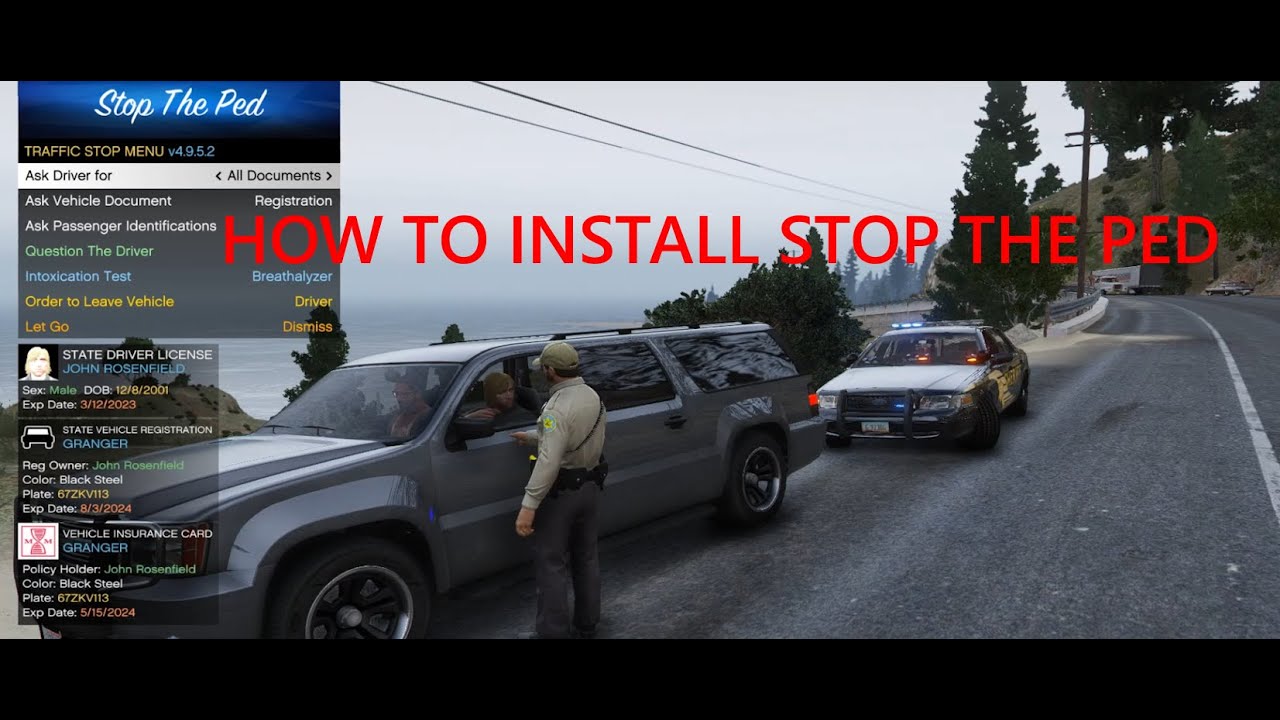 How to install stop the ped - YouTube