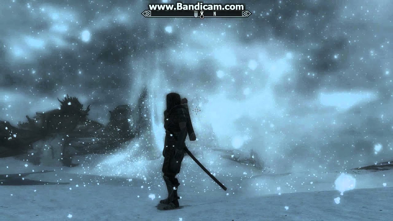 The Elders Scroll V: Skyrim Ending *SPOILER* - YouTube