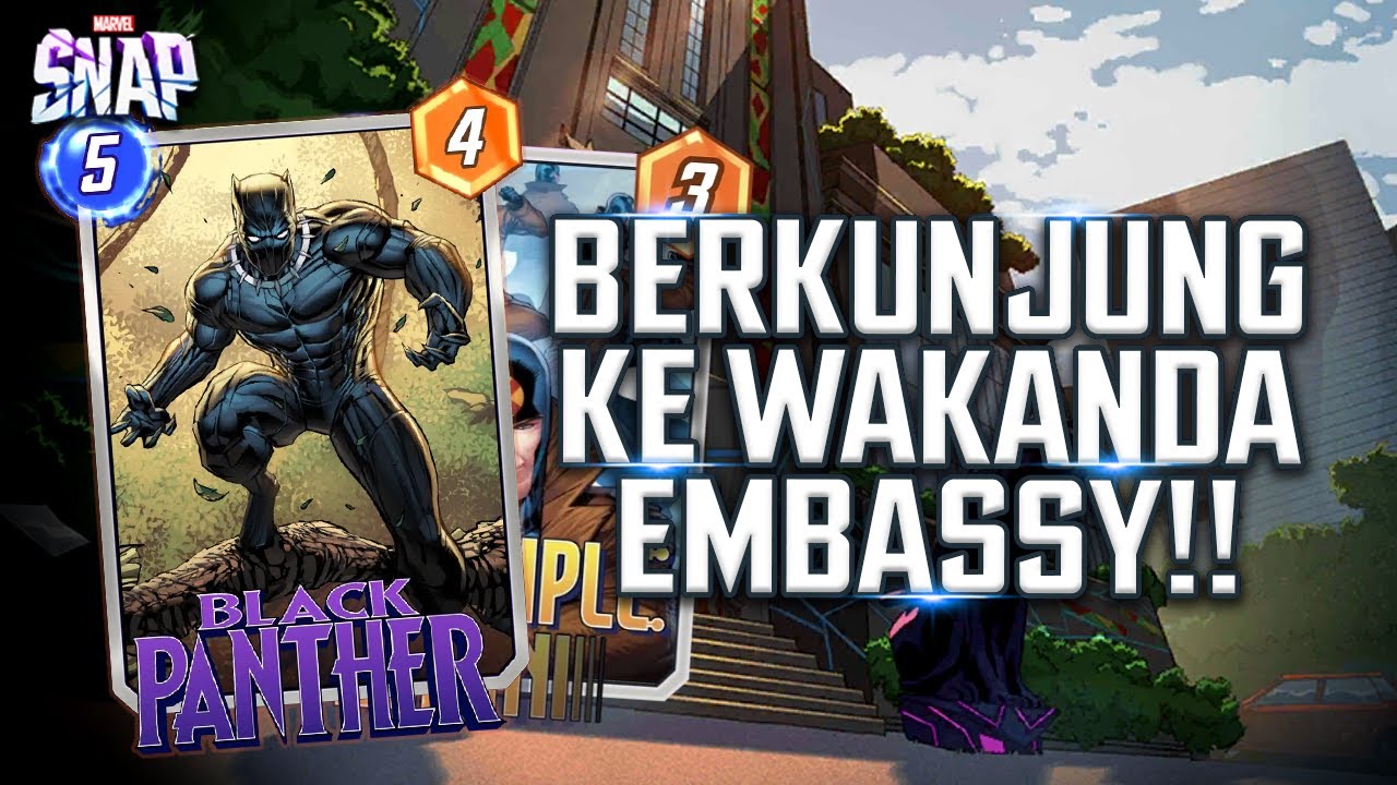 🔥🔥HOT LOCATION NEWS🔥🔥KITA BERKUNJUNG KE WAKANDA EMBASSY!! | MARVEL SNAP ...