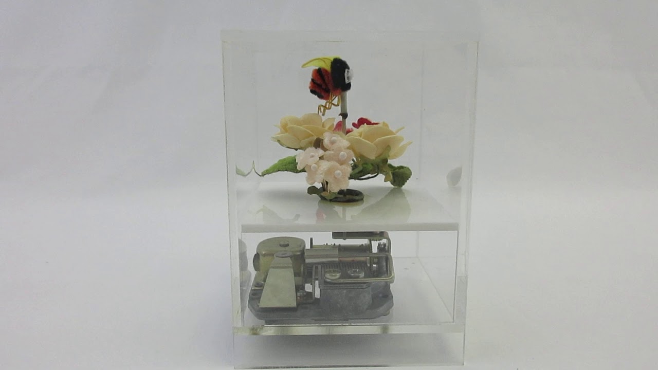 Vintage Japanese Bumble Bee Music Motion Music Box - YouTube