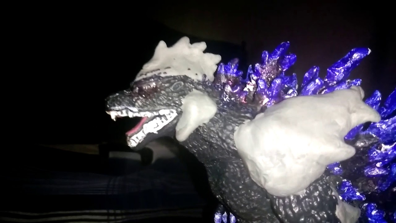 Godzilla Blue Fire New Roar ( Warning loud nosie) - YouTube