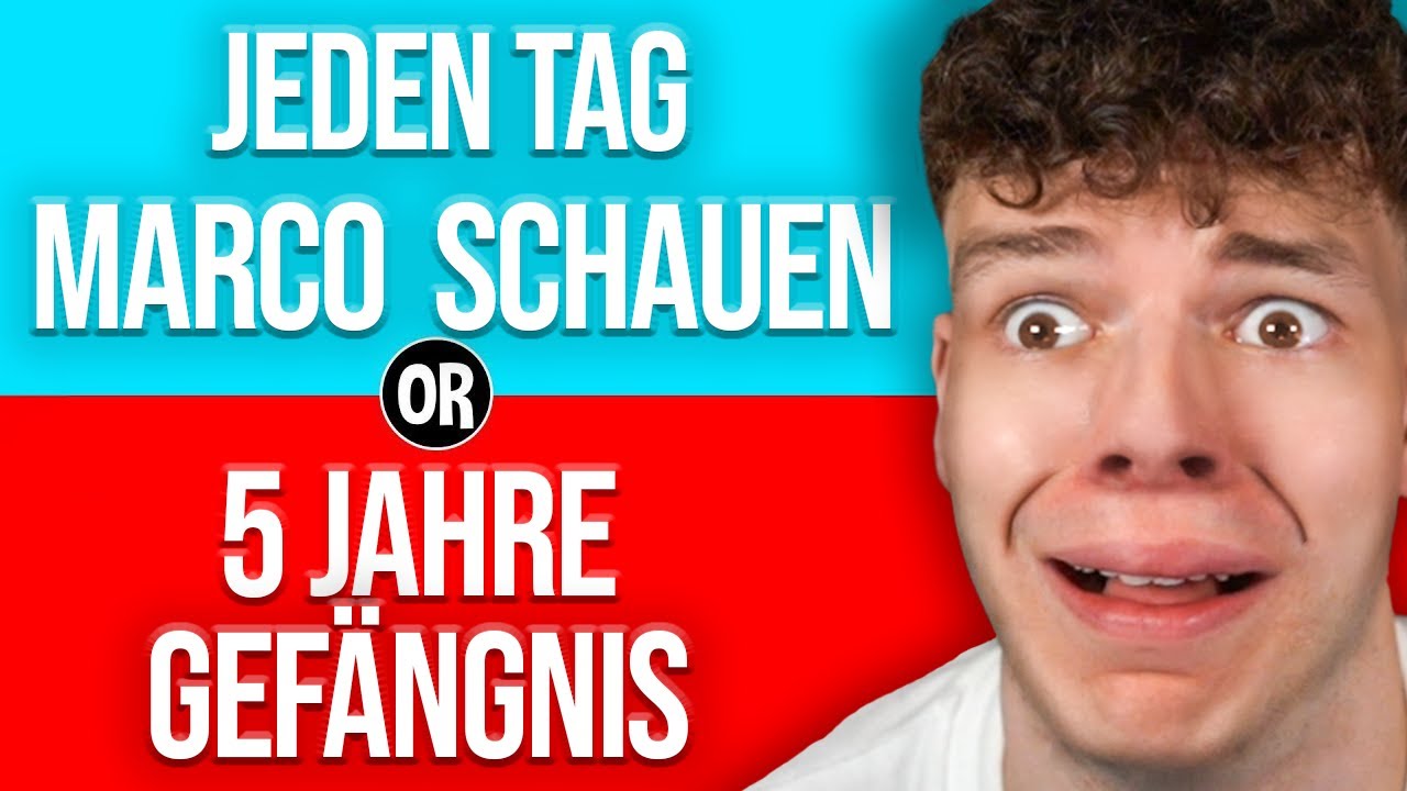 Was Würdest DU Eher Wählen.. [marco_scm Edition] - YouTube