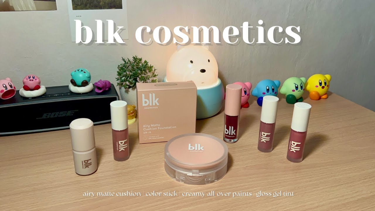 unboxing makeup products from blk cosmetics! 🤎 - YouTube
