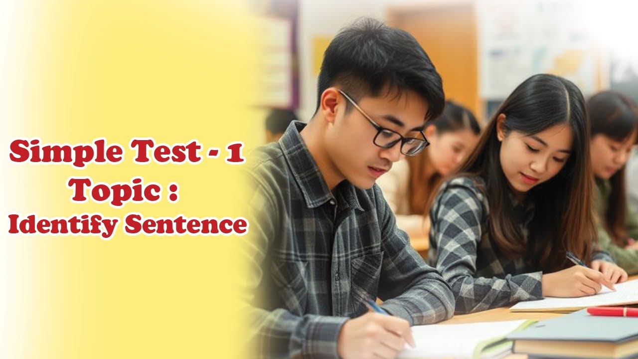 Simple test 1 | Easy English Education - YouTube