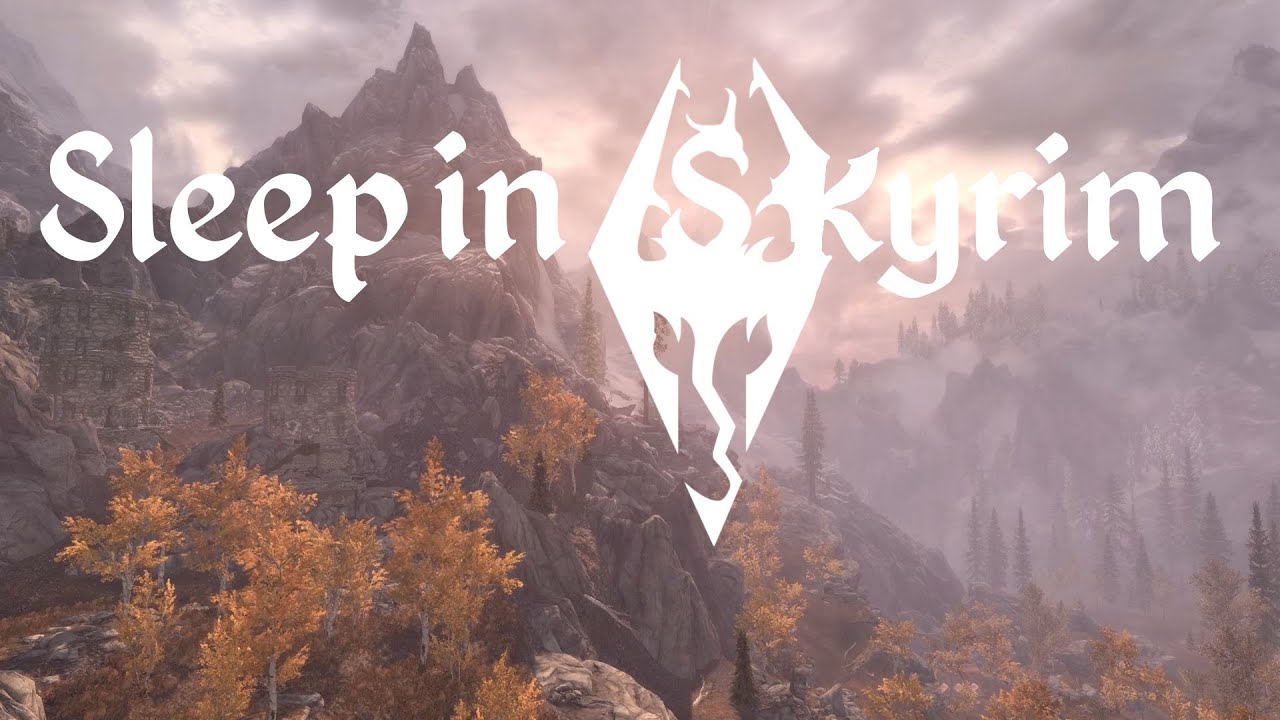 Sleep in Skyrim | AutumnwatchTower - YouTube