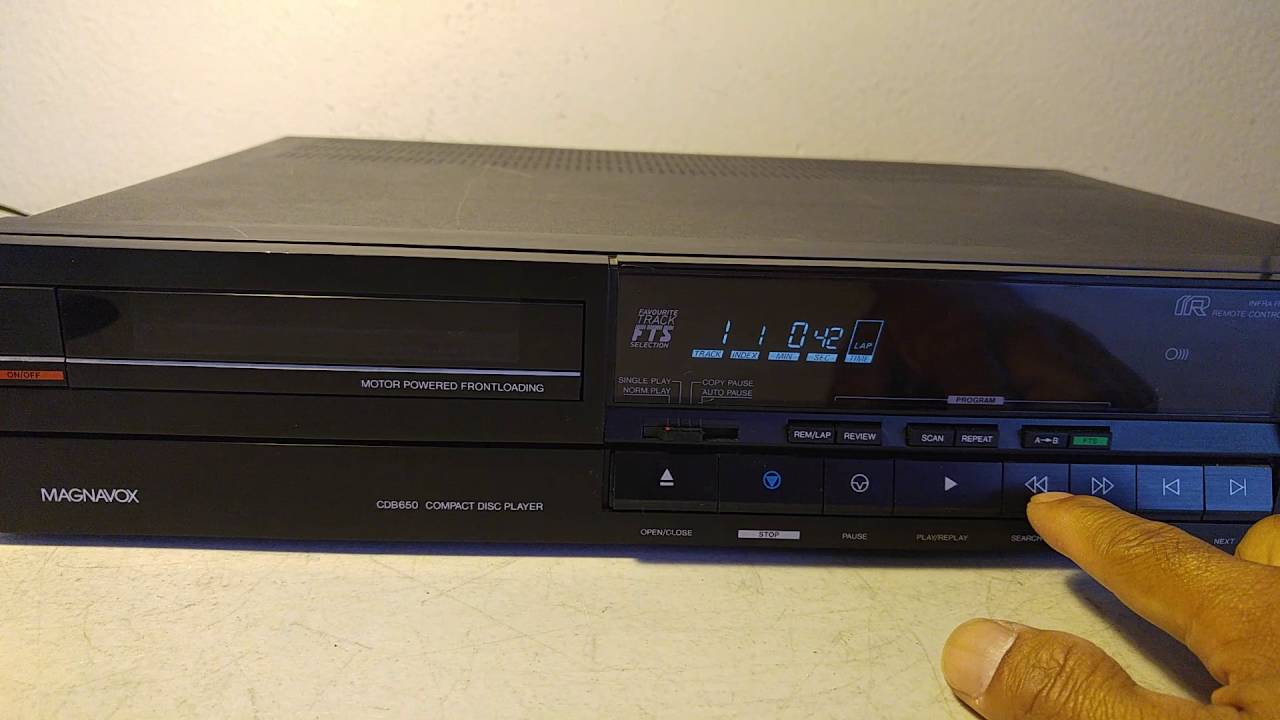 Vintage Belgium Made Magnavox CDB650 Audiophile Compact Disc CD Player ...