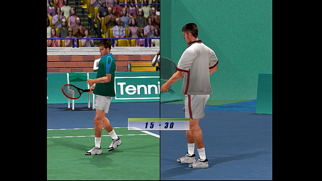 Virtua Tennis 2 (Tennis 2K2) DREAMCAST 1080p 4:3 Tournament Mode 27/12 ...