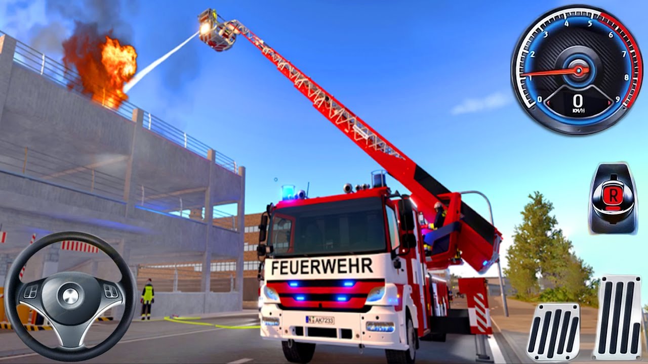 Emergency Call 112 - German Fire Truck Rescue Simulator 3D | Android ...