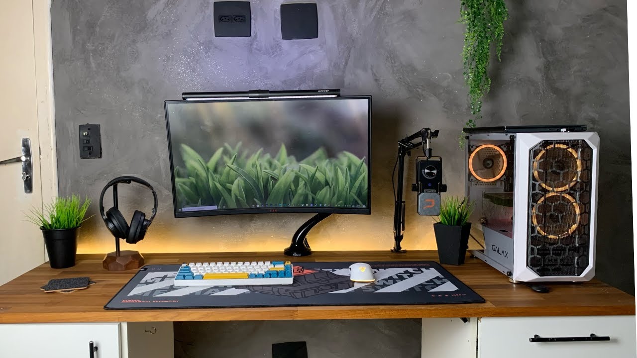 MEU SETUP GAMER ATUALIZADO - Mostrei tudo que recebi de marcas em abril ...
