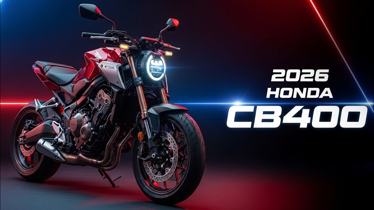 NEW 2026 Honda CB400 — The Perfect Modern Classic? Full Reveal ...