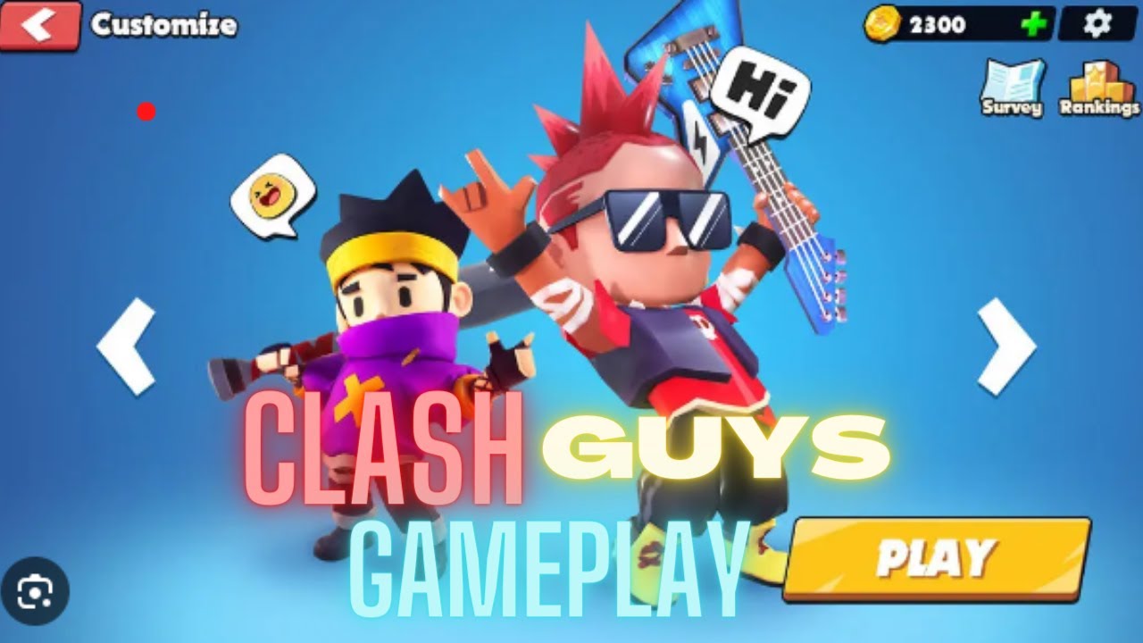 Cara Main Clash Guys dan Penjelasan Item nya #1 - YouTube