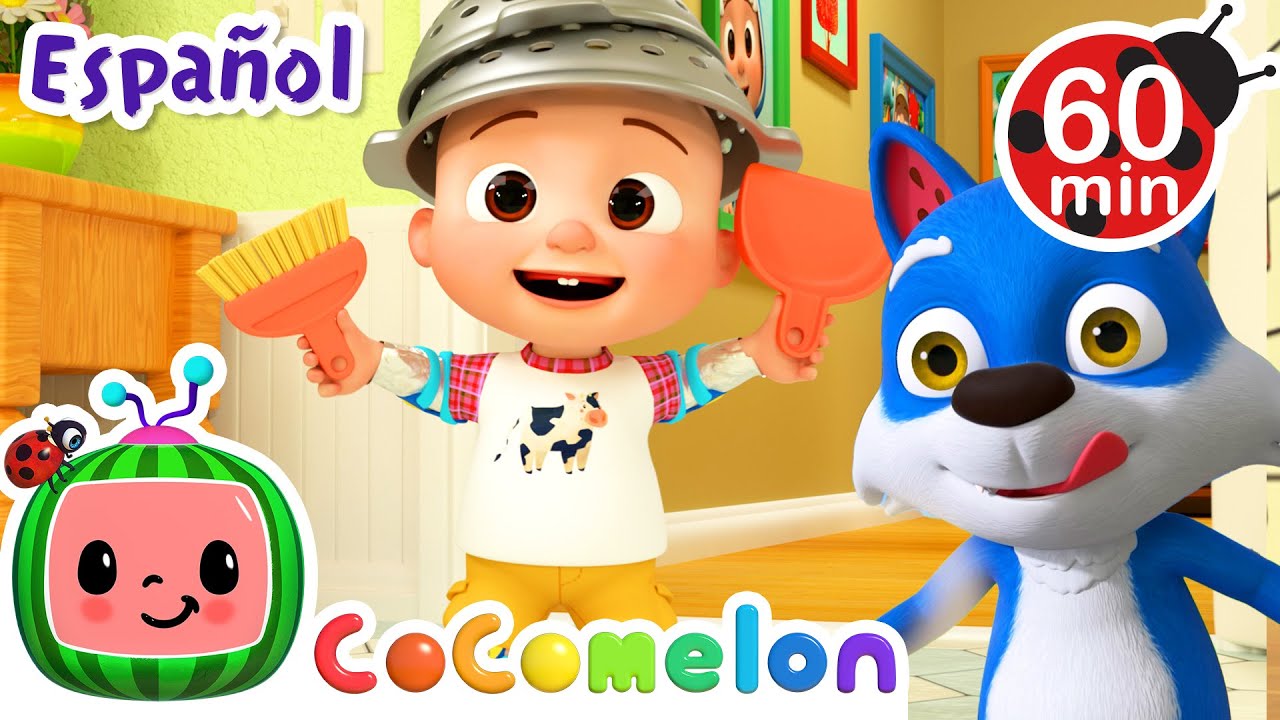 Los Robots de Limpieza | 🍉 Cocomelon 📺 TV para niños 📺 Caricaturas ...