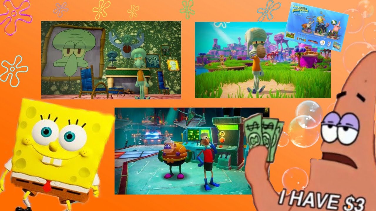 Spongebob Battle For Bikini Bottom Rehydrated SHINY AND F.U.N edition ...